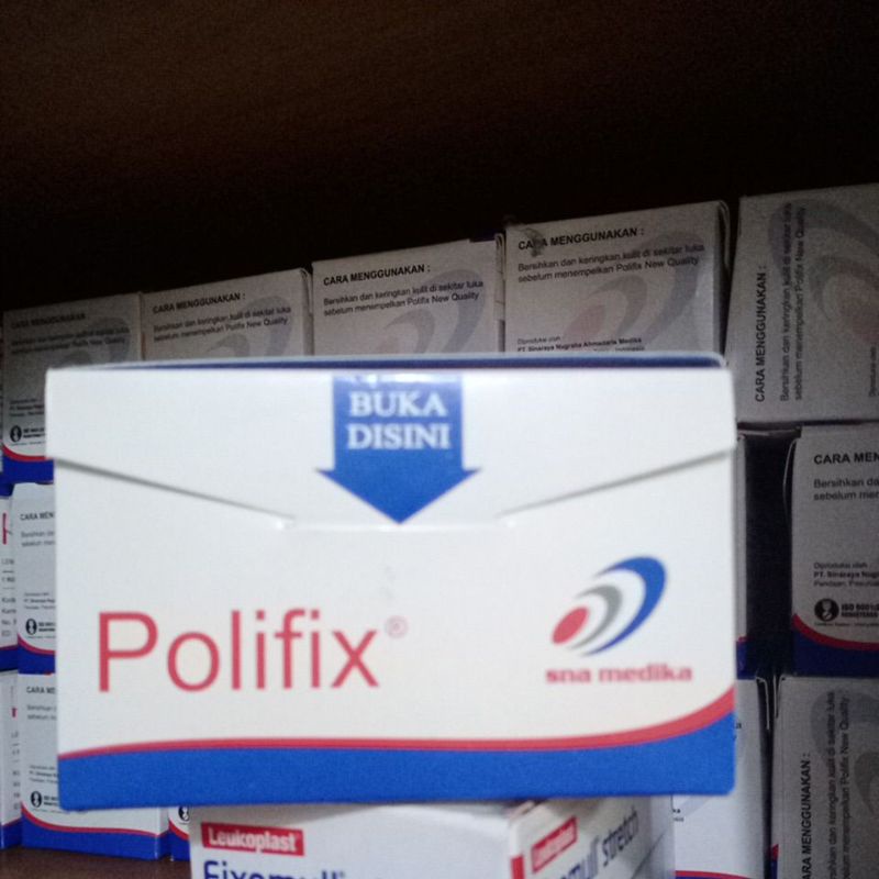 Jual Polifix / lembaran penahan tutup luka / 1 roll 10cm x 5M | Shopee ...