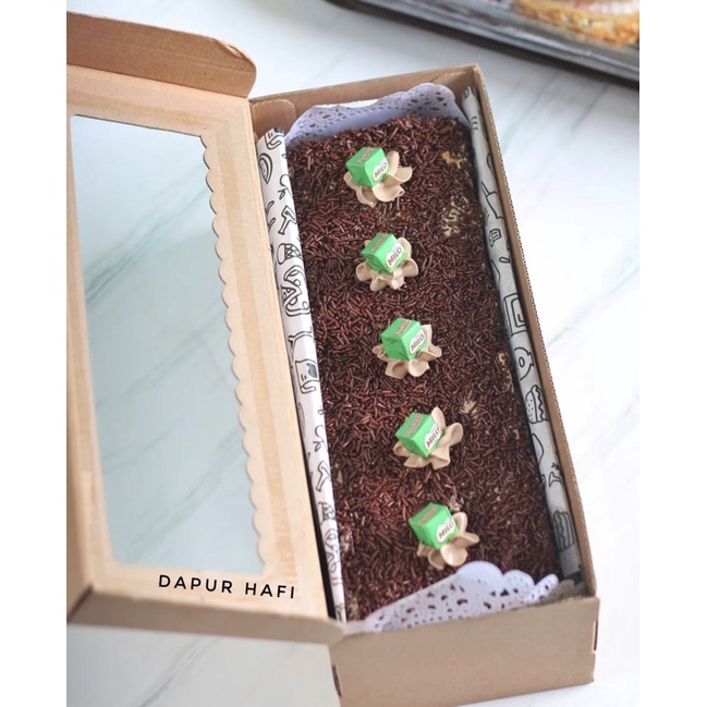 Jual Kotak Kue 22x12 / 25x12 tinggi 10 cm Box Rollcake Bolu Gulung ...