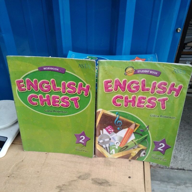 Jual ENGLISH CHEST 2 STUDENT DAN WORBOOK | Shopee Indonesia