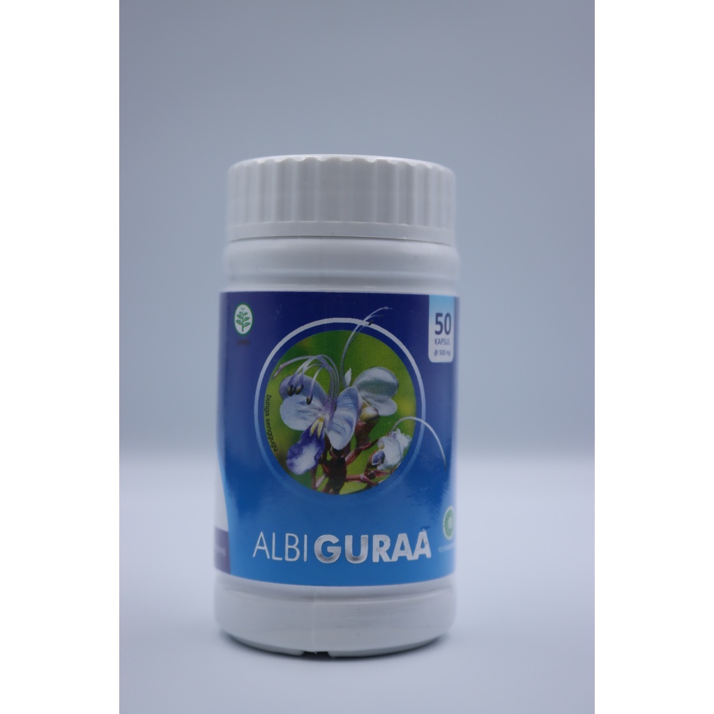 Jual Albi Guraa isi 50 kapsul membantu meredakan batuk dan melegakan ...