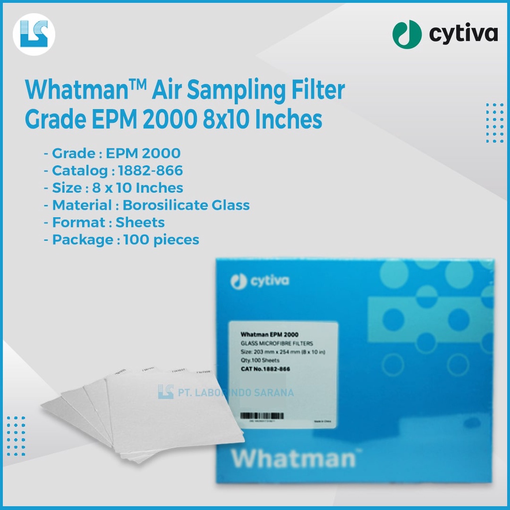 Jual Whatman EPM 2000 Air Sampling Filters 8x10 Inches | Shopee Indonesia