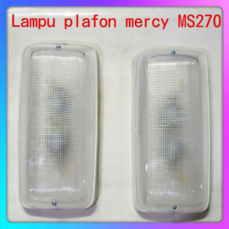 Jual LAMPU PLAFON/LAMPU CABIN TRUCK MERCY PART MS270 MERK MEJISTAR ...
