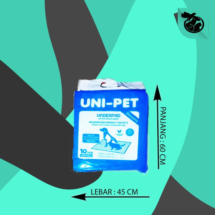 Jual Uni Pet Underpad Alas Pipis Poop Kucing anjing Perlak Hewan ...
