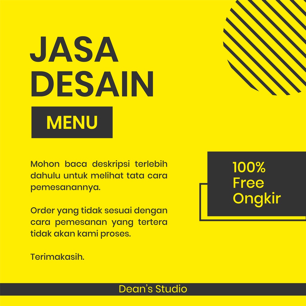 Jual JASA DESAIN MENU | Shopee Indonesia