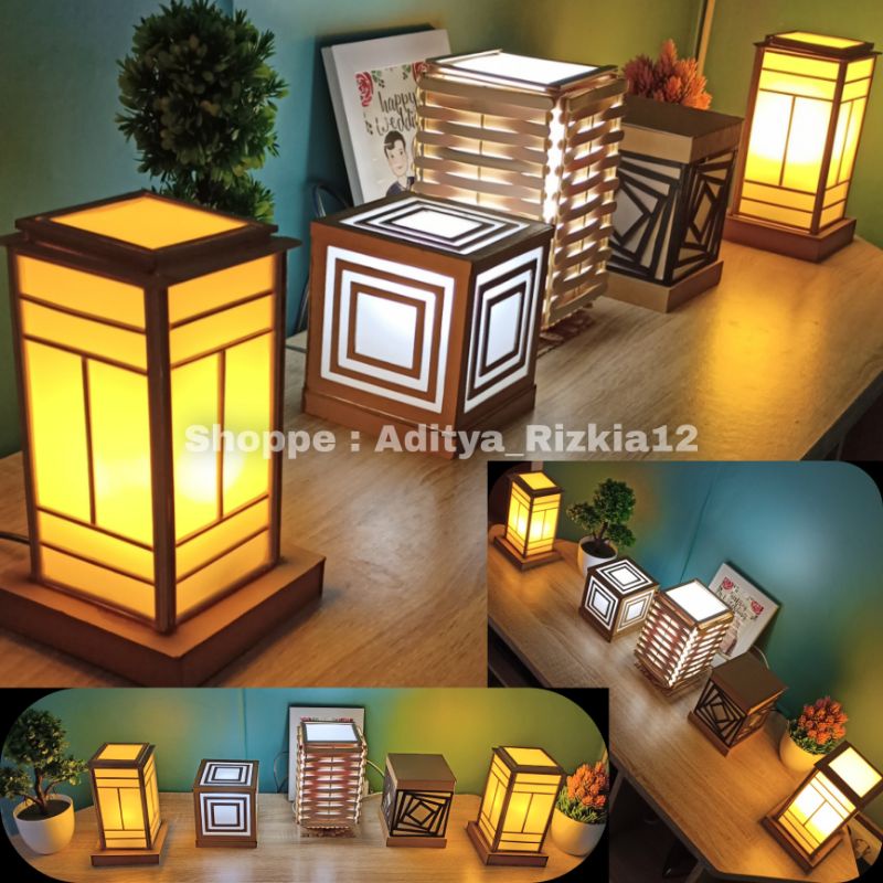 Jual Lampu Tidur hias led Aesthetic / Lampu tidur unik Kerajinan Tangan ...
