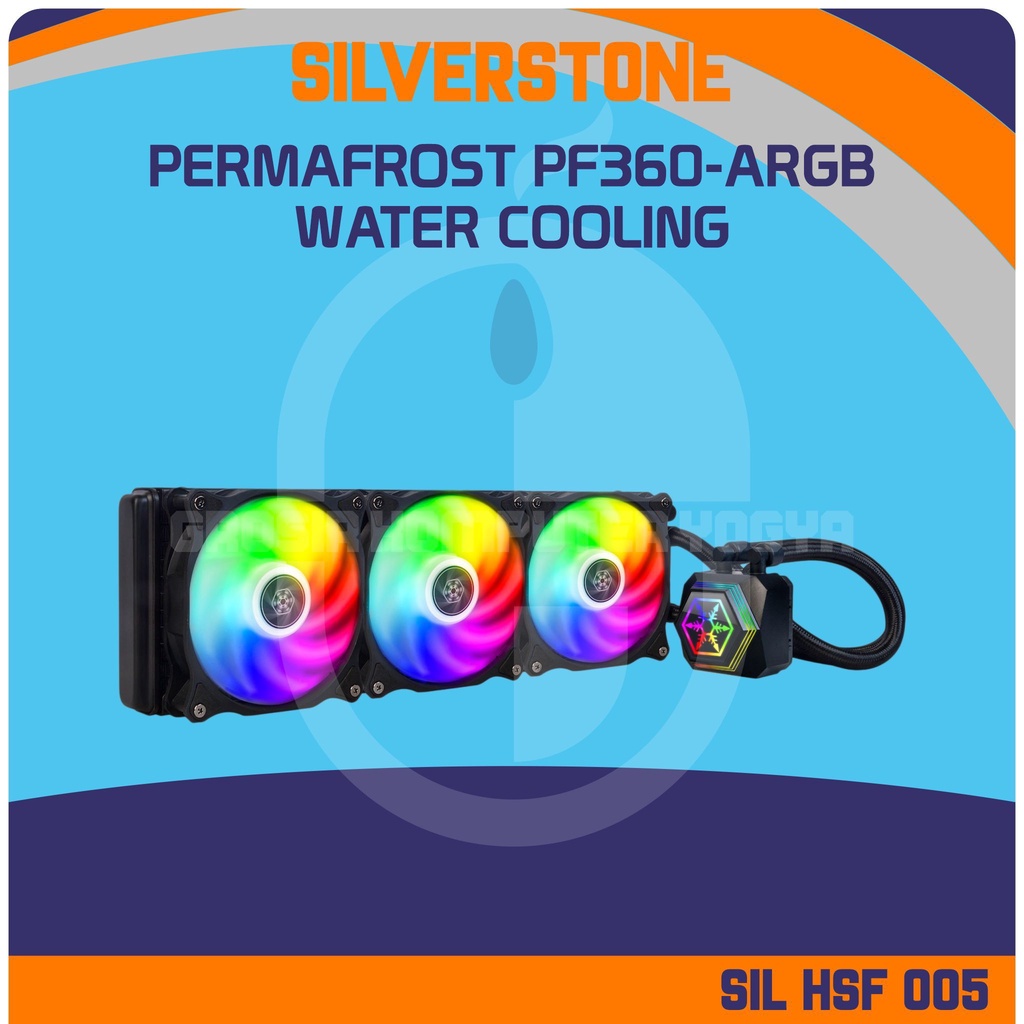 Jual SilverStone PermaFrost PF360-ARGB ARGB Intel AMD Water Cooling ...