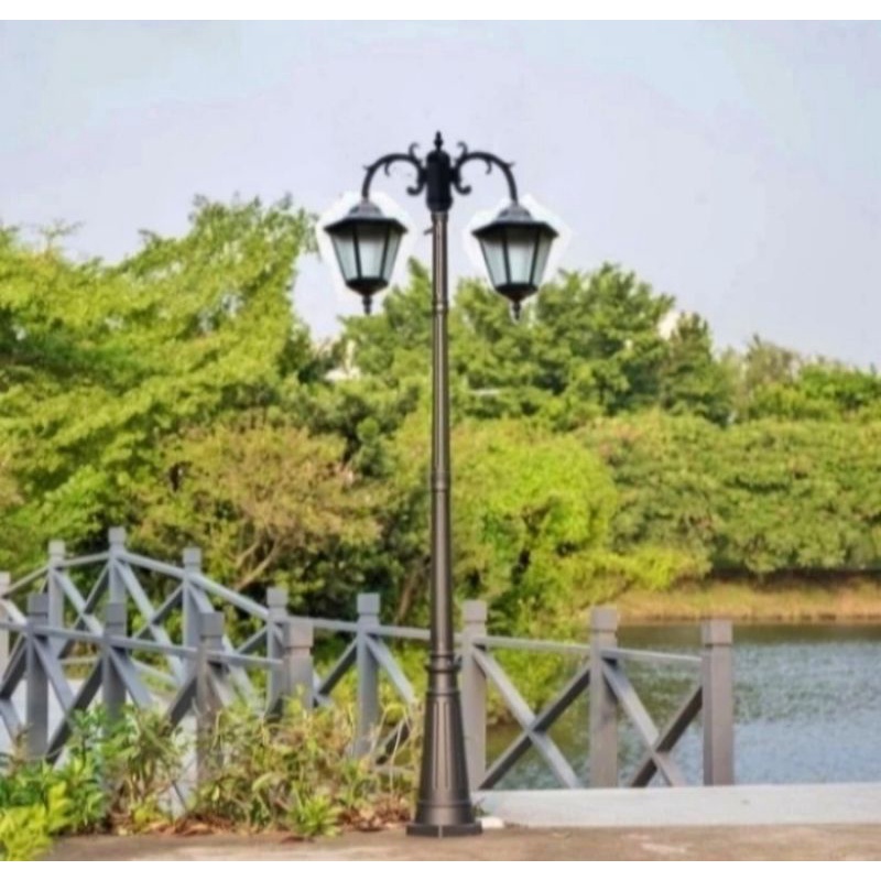 Jual Lampu Tiang Outdoor Lampu Hias Taman Tinggi 275cm | Shopee Indonesia