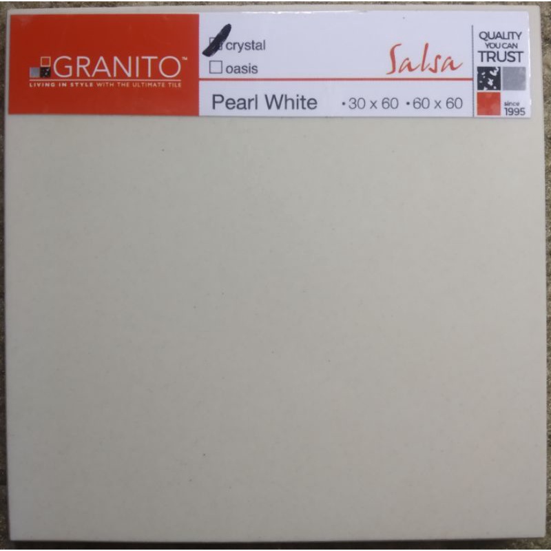 Jual GranitoSalsaCrystalPearlWhite60x60 | Shopee Indonesia