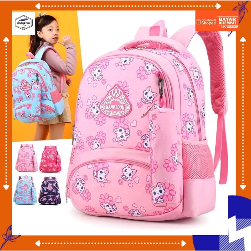 Jual Tas Sekolah anak Perempuan Tk-Sd Tas Ransel 2 in 1 Tas Ransel Gendong Murah Tas Populer Tas ...
