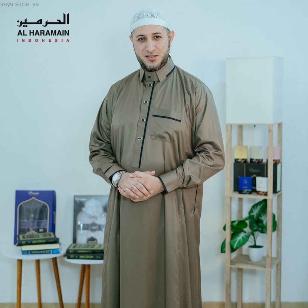 Jual AL Haramain Jubah / Gamis Pria Dewasa Premium Manset Kombi (29 ...