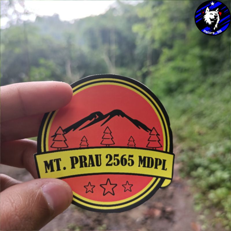 Jual STICKER STIKER GUNUNG INDONESIA TAHAN AIR | Shopee Indonesia