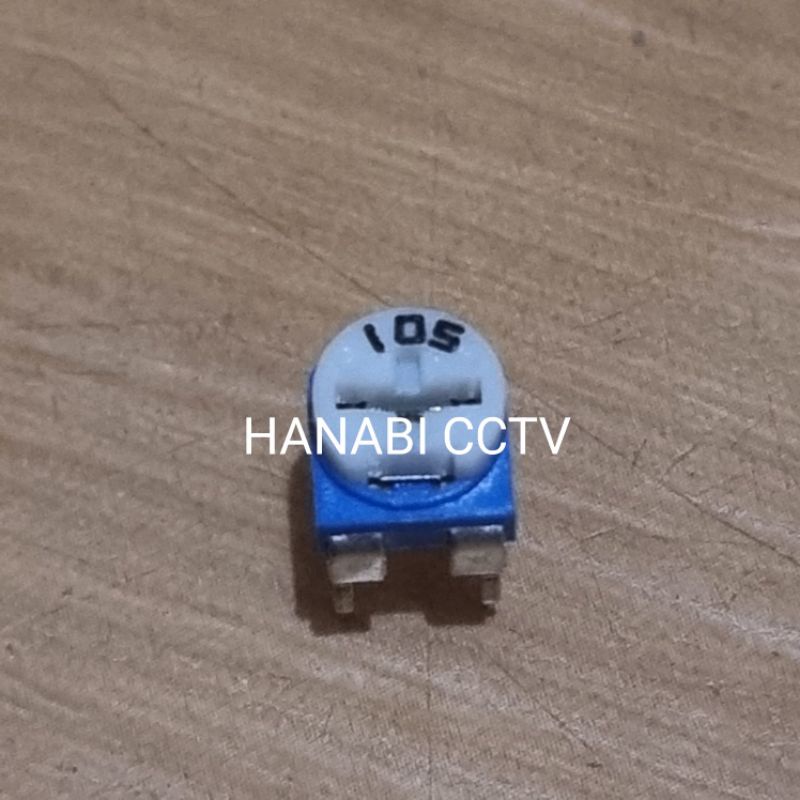 Jual Trimpot 1M ( 105 ) Trimpot Trimmer Variable Vertical Vr Blue ...