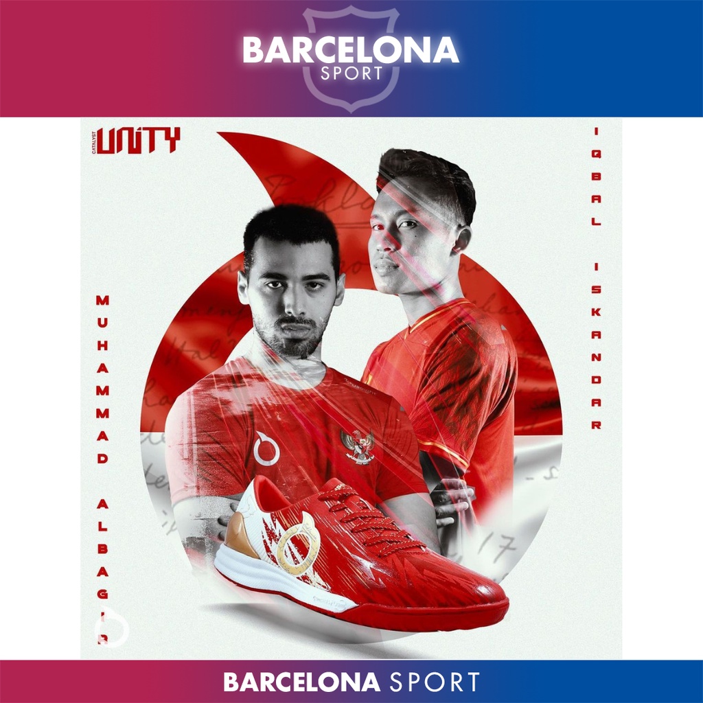 Jual OrtusEight Catalyst Unity IN SE Scarllet/Ortred/Gold - Sepatu ...