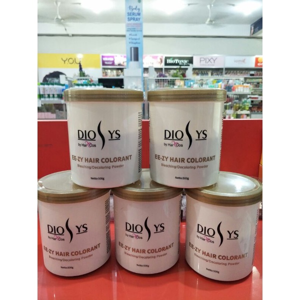 Jual DIOSYS HAIR COLORANT BLEACHING POWDER 500GR | Shopee Indonesia