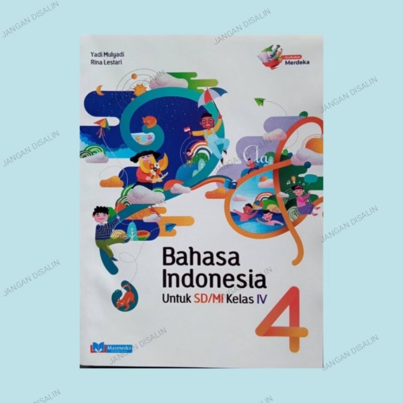 Jual Buku Bahasa Indonesia kelas 4 SD/MI Kurikulum Merdeka Penerbit Masmedia | Shopee Indonesia