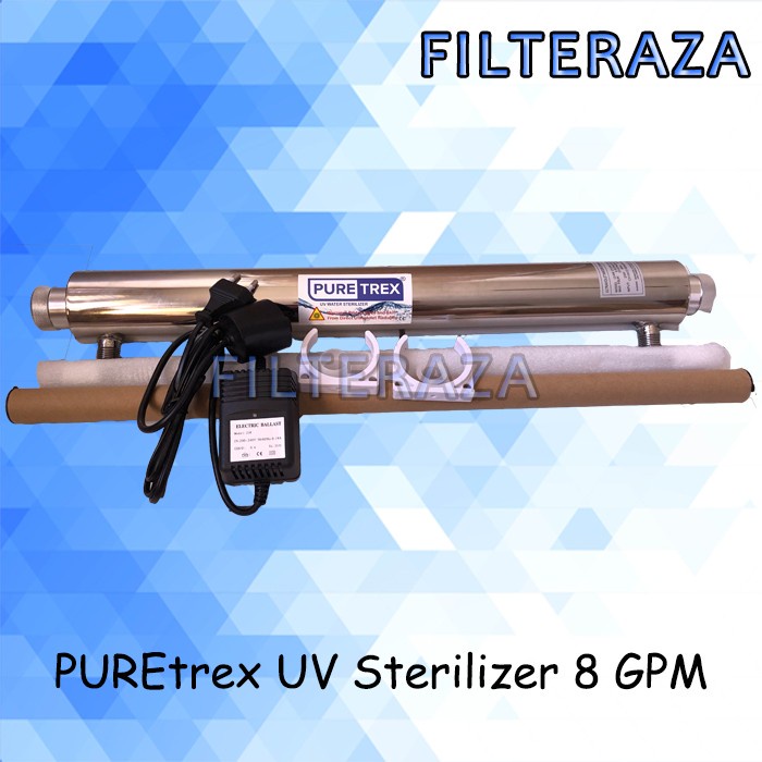 Jual Purifier Puretrex Uv Sterilizer Reverse Osmosis 8 Gpm 30 Watt | Shopee Indonesia