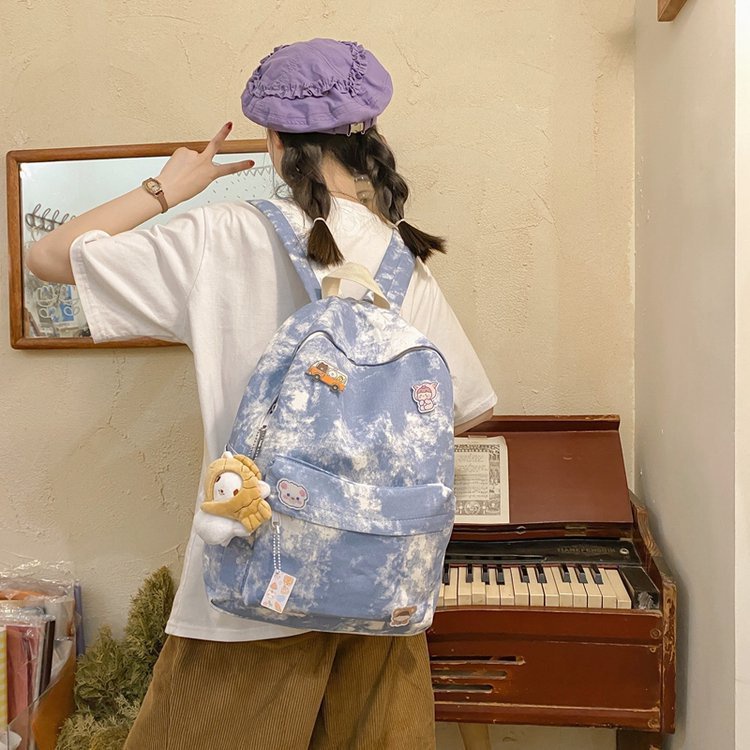 Jual Town Shell - Washed Korean Backpack / ransel korea / tas sekolah ...