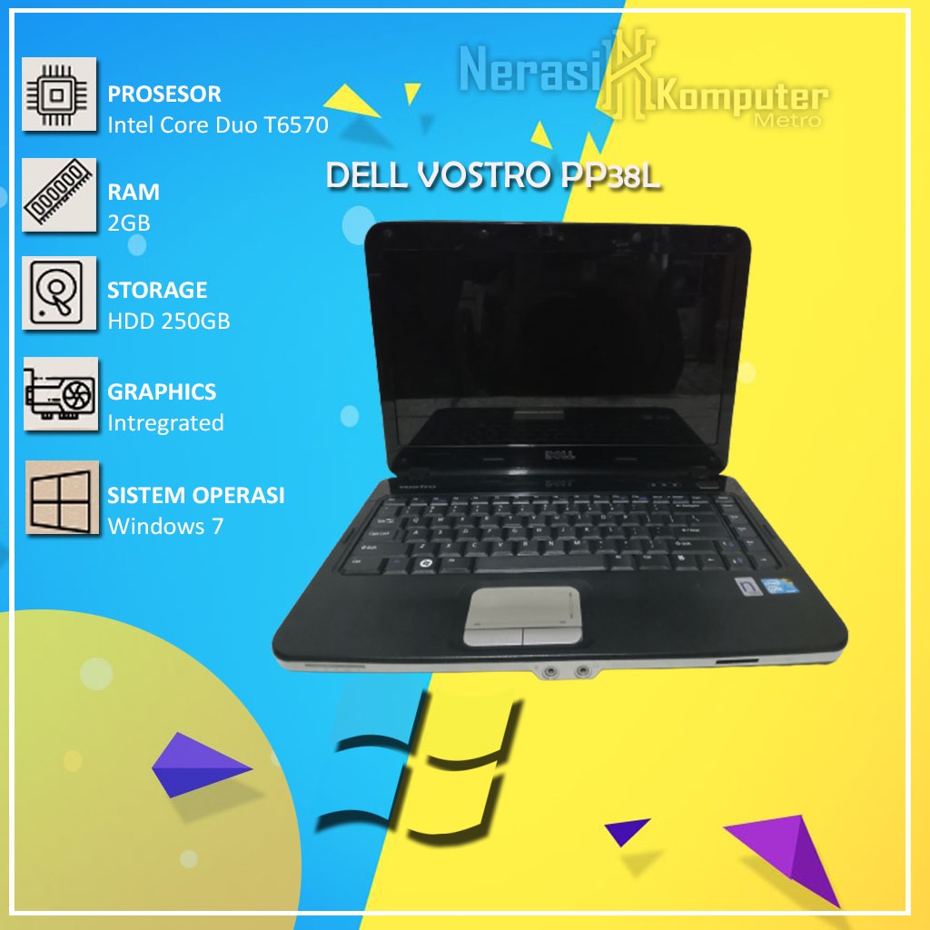 Jual Laptop Second!!! Dell Vostro PP38L | Shopee Indonesia