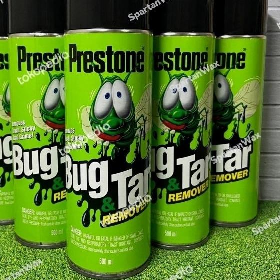 Jual bug & tar remover prestone 500 ml pembersih body noda aspal & getah | Shopee Indonesia