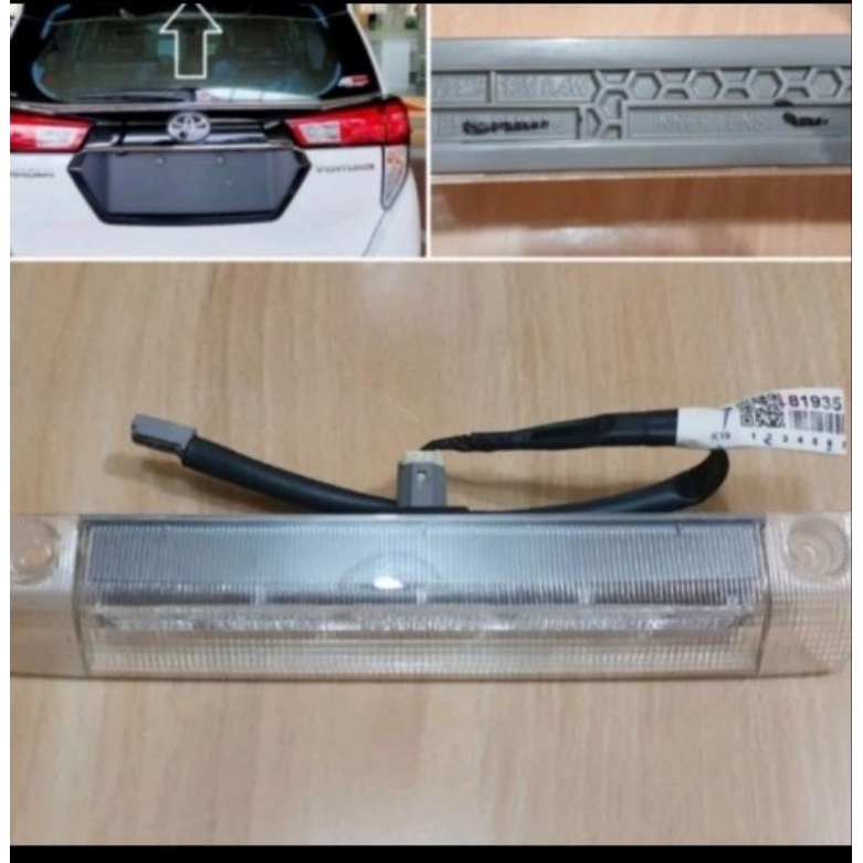 Jual Lampu Spoiler Innova Reborn 2016 2017 2018 2019 2020 2021 2022 ...