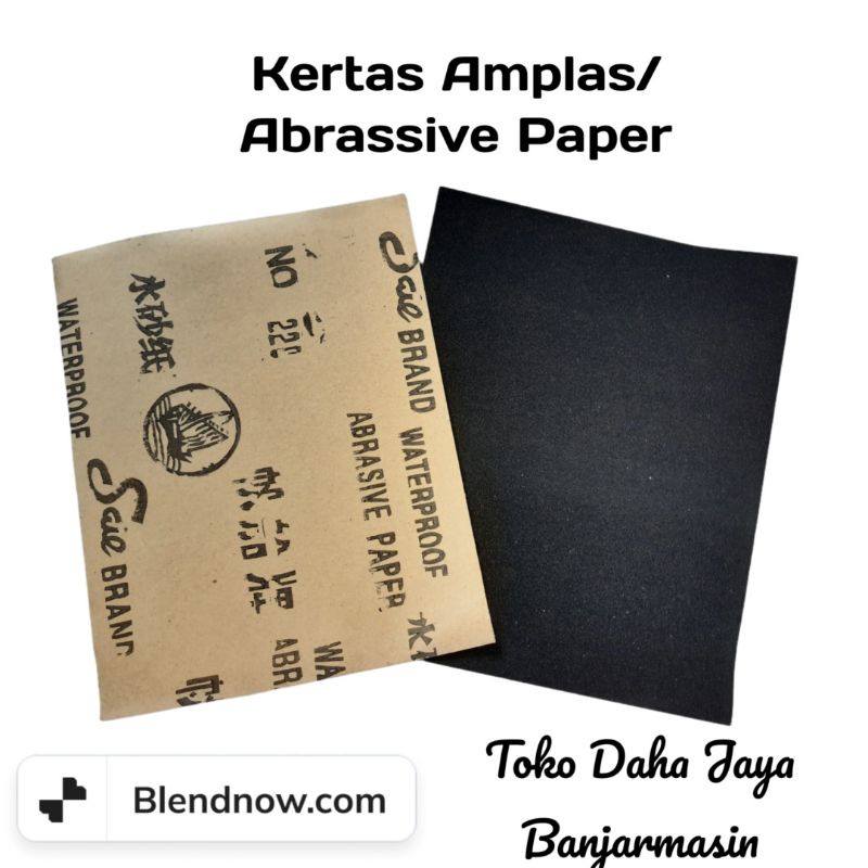 Jual kertas amplas halus no 600 s/d kasar 60 | Shopee Indonesia