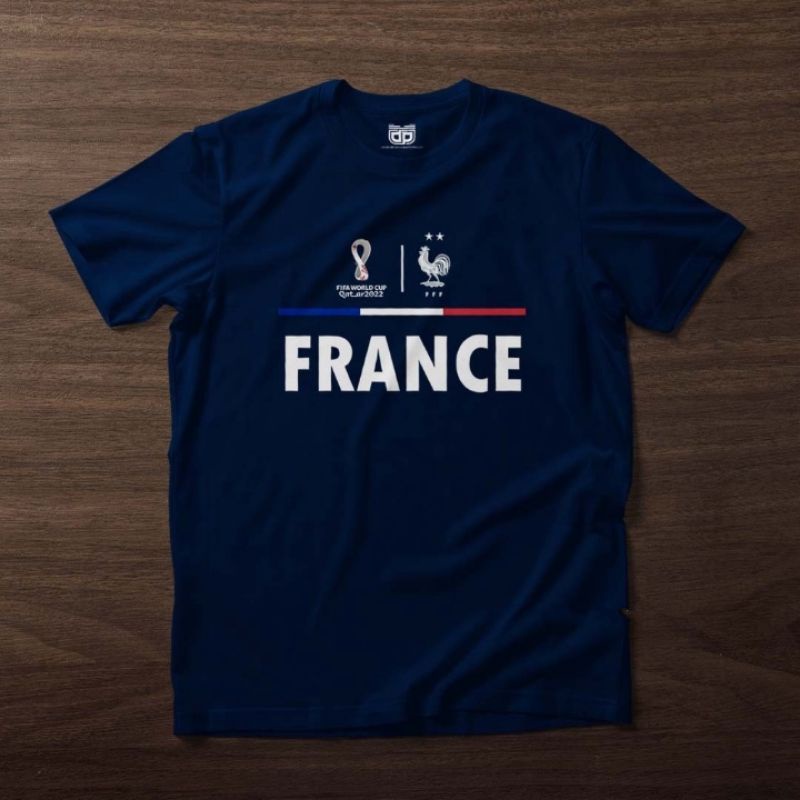 Jual Kaos Bola T shirt timnas France Prancis Edisi Piala Dunia 2022 ...
