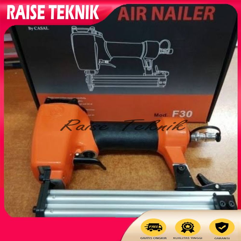 Jual MESIN STAPLES PAKU TEMBAK AIR NAILER F30 | Shopee Indonesia