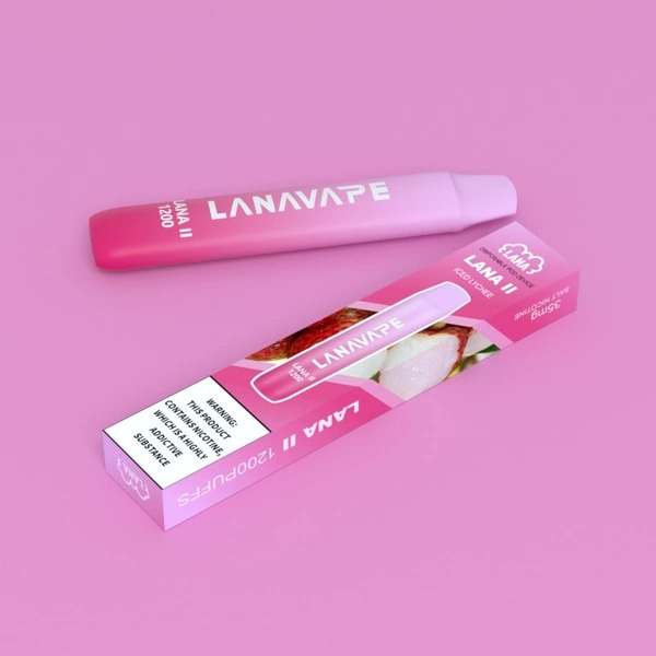 Jual LANA BAR II 1200 PUFF PODS VAPE DISPOSABLE ICED LYCHEE | Shopee ...