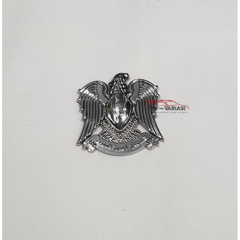 Jual Emblem Logo Besi Tebal Elang Harley Davidson Warna Chrome | Shopee ...