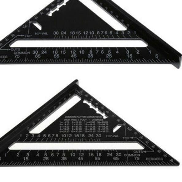 Jual Speed Square 7 inch Penggaris Segitiga Siku Sudut Woodworking ...