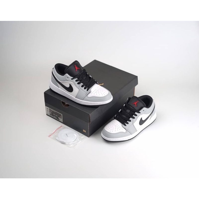 Jual Air Jordan 1 Low Smoke Grey | Shopee Indonesia
