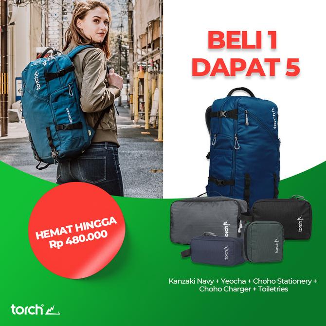 Jual Torch Tas Ransel - Light Travel Backpack Kanzaki Classic 30 Liter ...