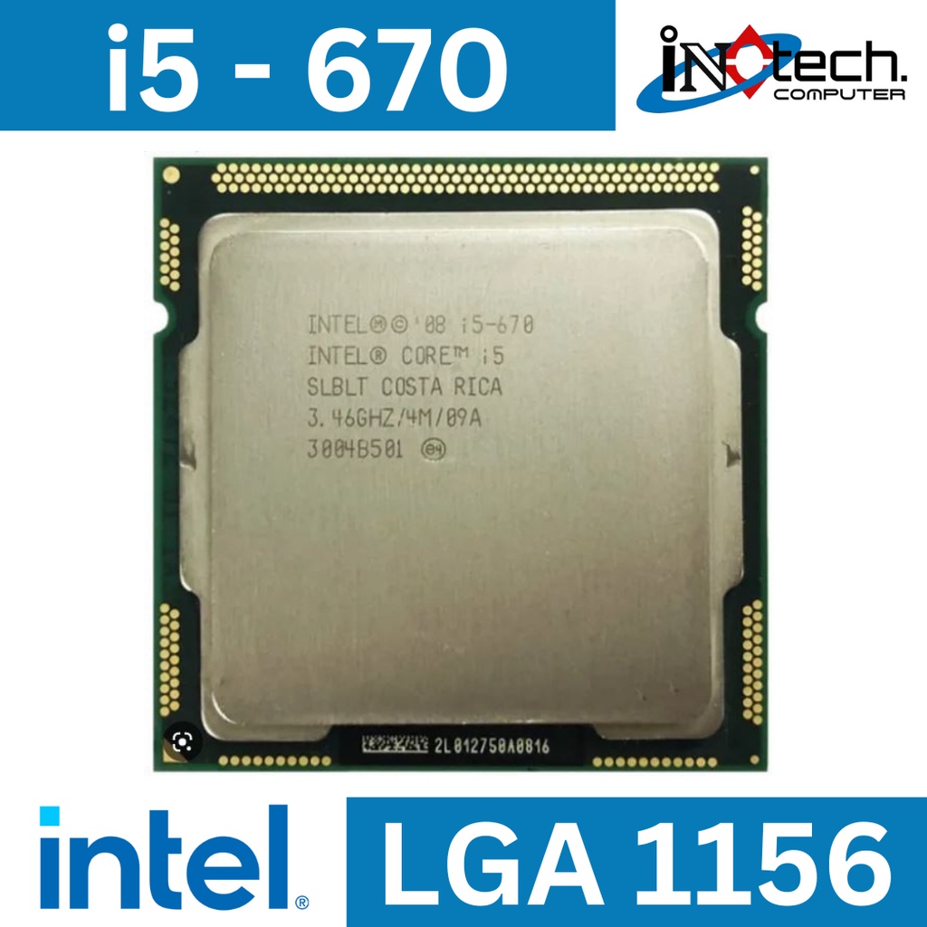 Jual Processor Intel Core i5 670 Tray Socket LGA 1156 Clarkdale ...