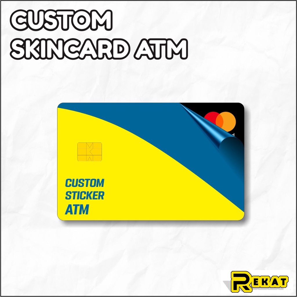 Jual CUSTOM SKIN CARD | STICKER KARTU ATM / STIKER SKIN KARTU ATM ...