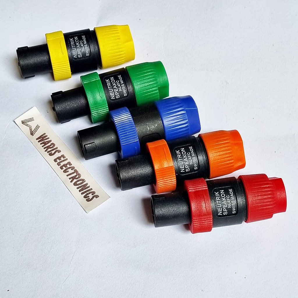 Jual Jack Spikon Speacon Spicon Putar Warna | Shopee Indonesia