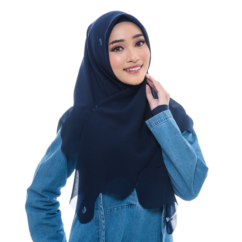Jual Rabbani Kerudung Segiempat Derter Polos Warna | Shopee Indonesia