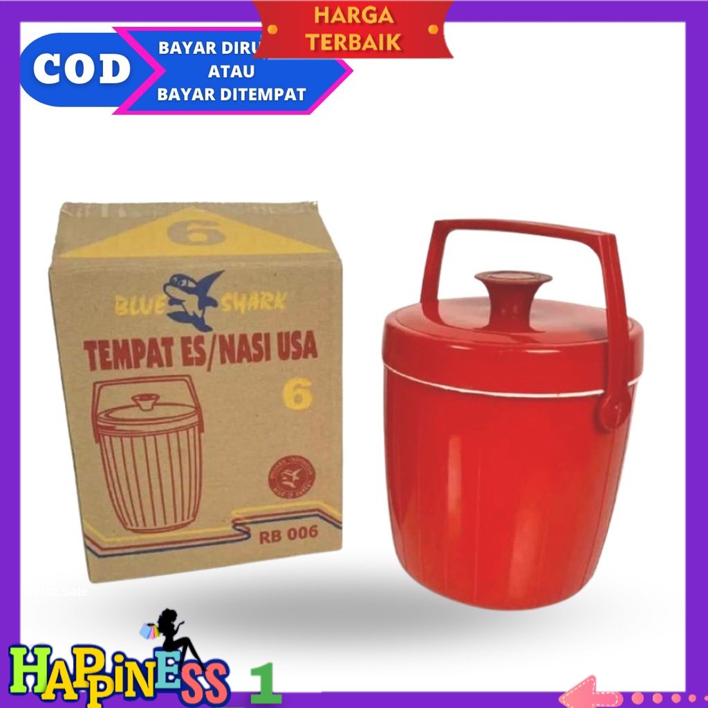 Jual RICE BUCKET BLUE SHARK 6 LITER | Shopee Indonesia