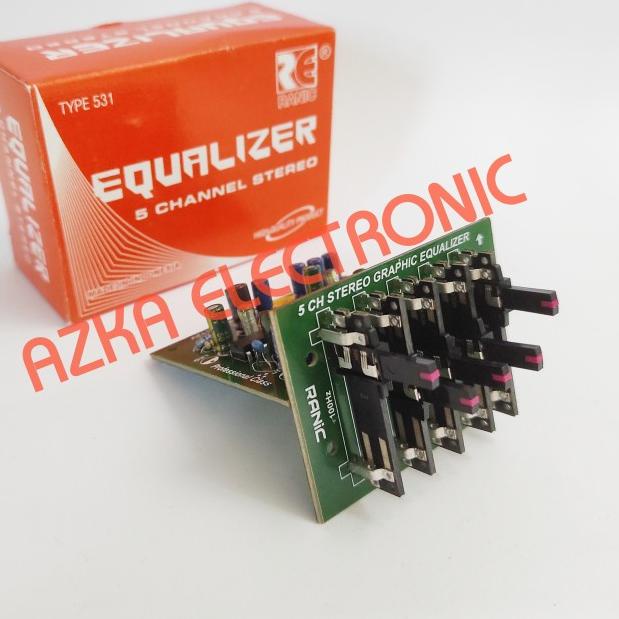 Jual Kit Equalizer 5 Channel Stereo | Shopee Indonesia