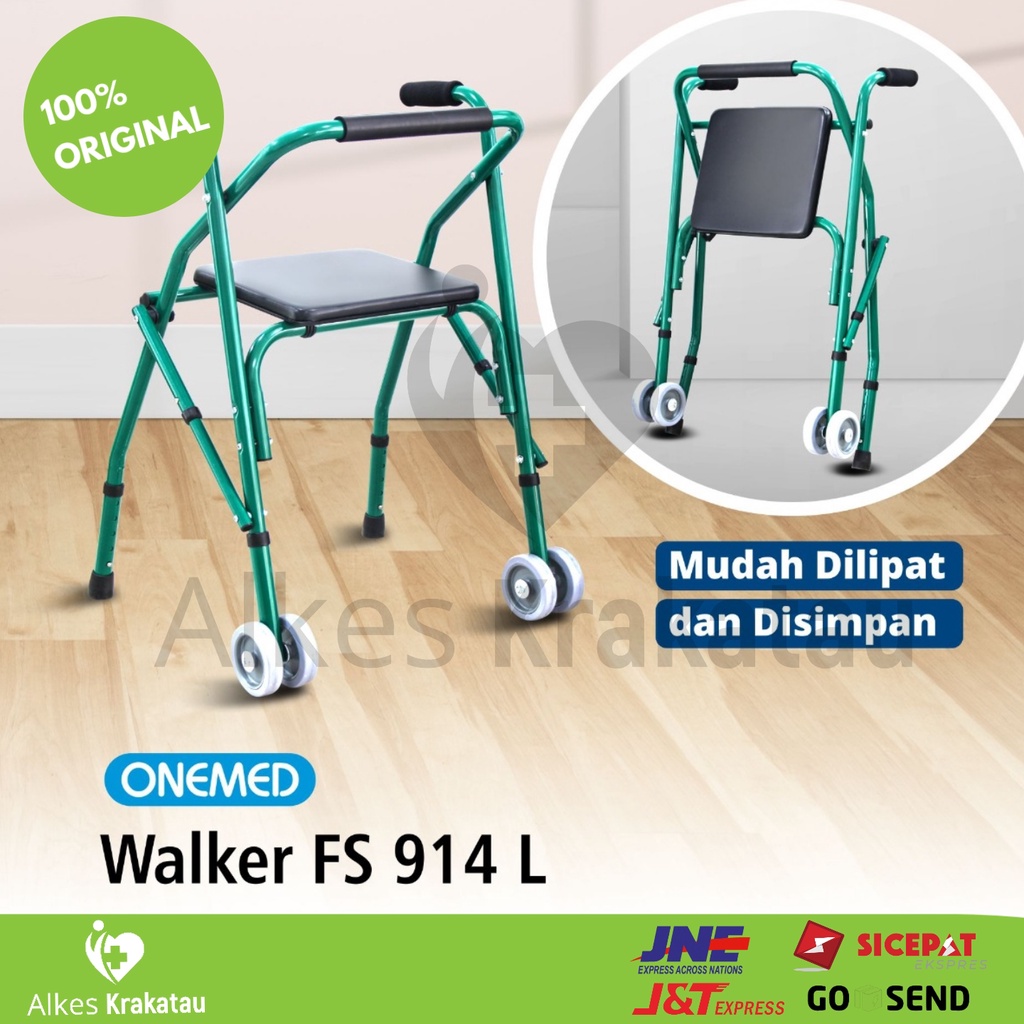 Jual Walker Rollator FS 914 L Onemed / Alat Bantu Jalan Beroda Dengan ...
