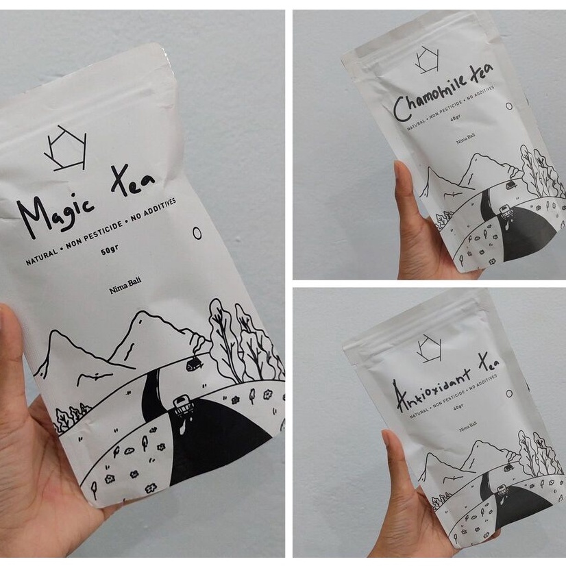 Jual Teh Rempah dan Bunga Natural Alami Nima Bali (Magic Tea, Chamomile ...