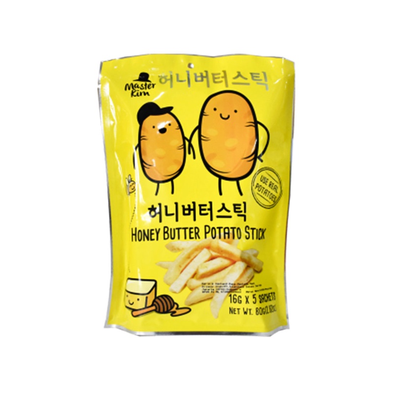 Jual Master Kim potato snack - Salted - Spicy - Honey butter/ potato ...