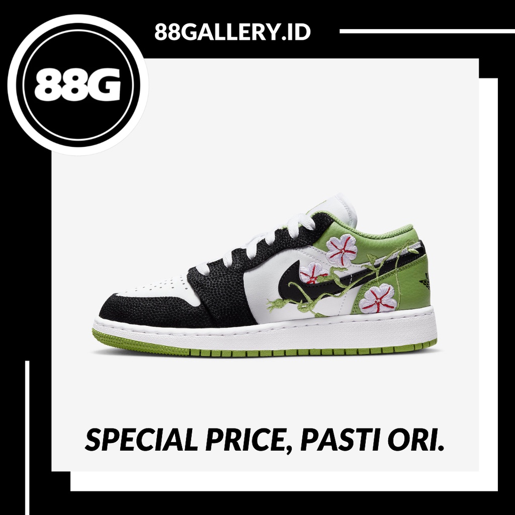 Jual Air Jordan 1 Low Floral Vines | Shopee Indonesia