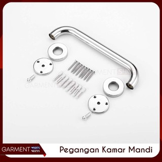 Jual Handle Kamar Mandi Pegangan Pintu Kaca Tangga Bathtub Stainless ...