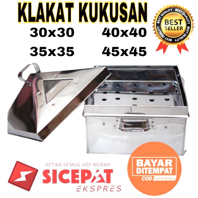 Jual Klakat Kukusan Kotak Persegi Dimsum 30 cm 35 cm 40 cm 45 cm ...
