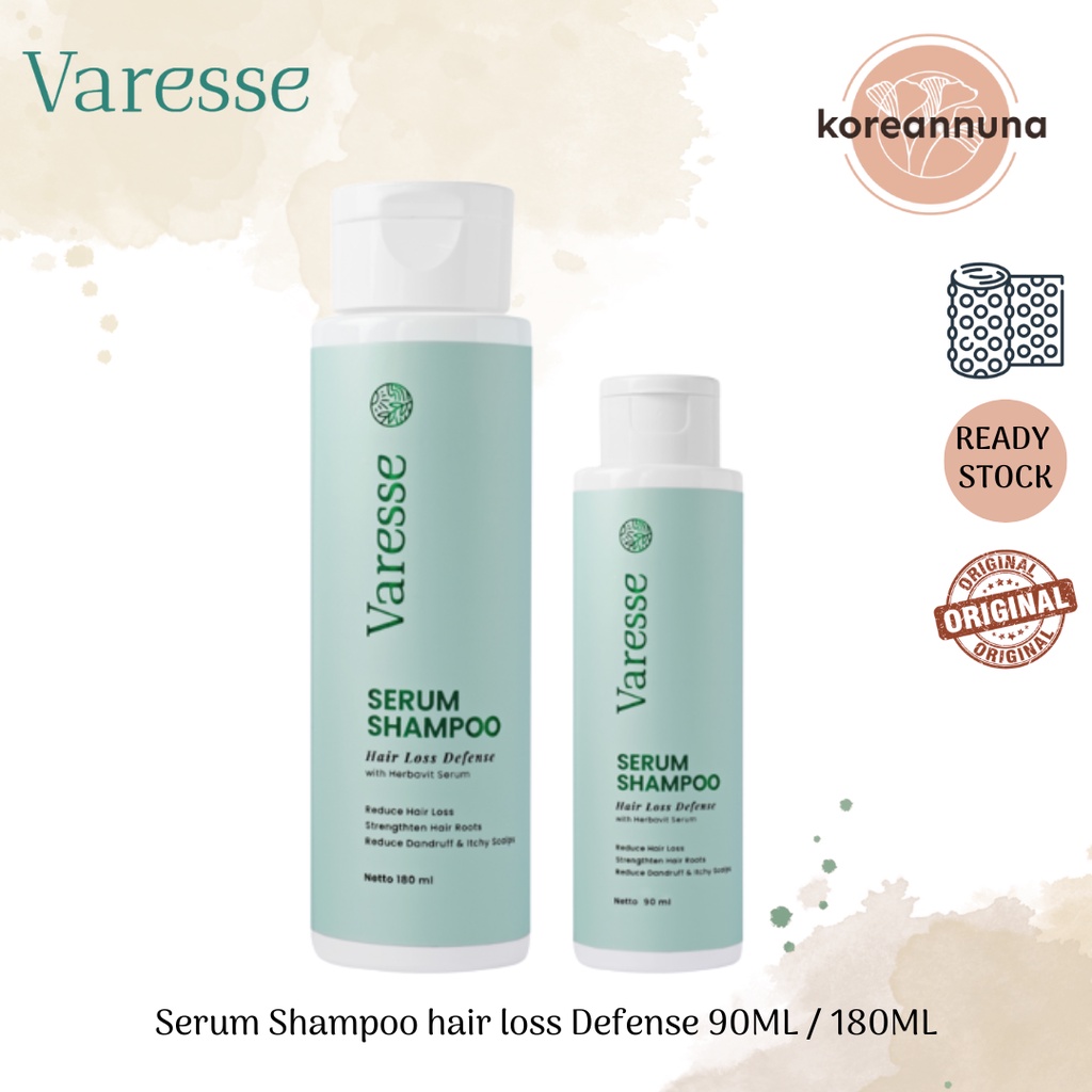Jual Varesse Serum Shampoo 2 in 1 Conditioner 180ml | Sampo anti rontok ...