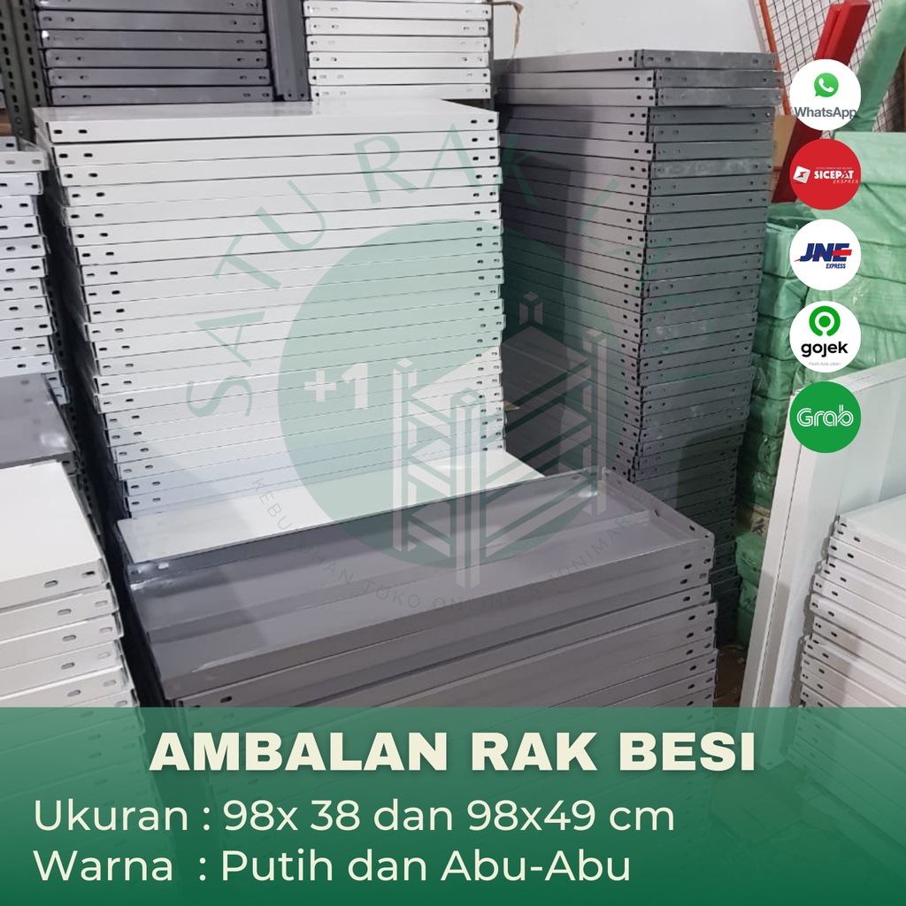 Jual Plat Ambalan Rak Besi Siku Lubang Gudang Arsip Stok Barang ...