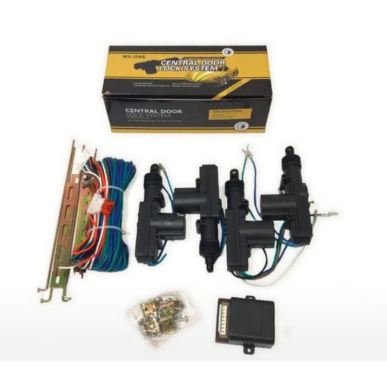 Jual Central Lock Set Mobil Universal 4 pintu isi 4 anak sentral lok ...