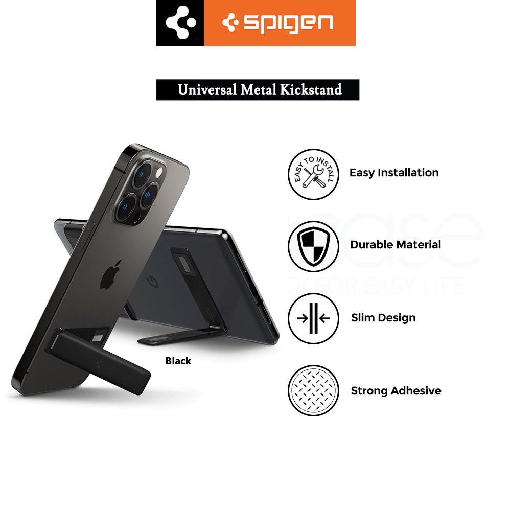 Jual Universal Handphone Stand Spigen U101 Metal Kickstand HP Slim ...