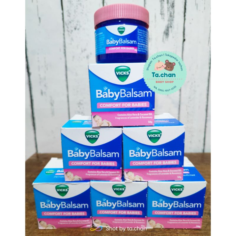 Jual Vicks Baby Balsam 50gr exp 2027 balsem bayi batuk pilek bapil ...