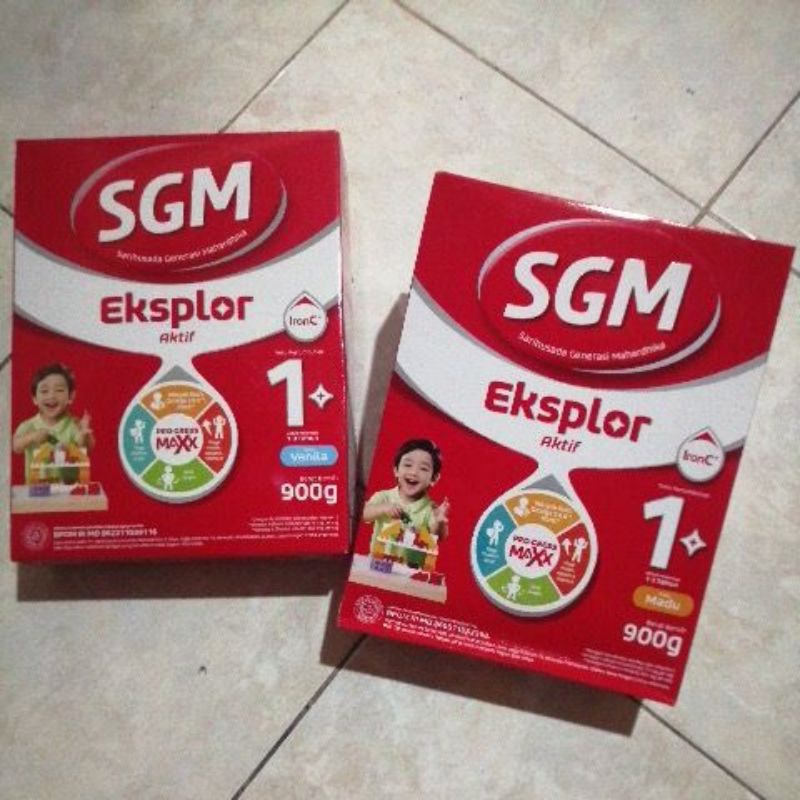 Jual SGM Eksplor 1+ Pro-Gressmax Susu Pertumbuhan 1-3 Tahun 900 GR ...